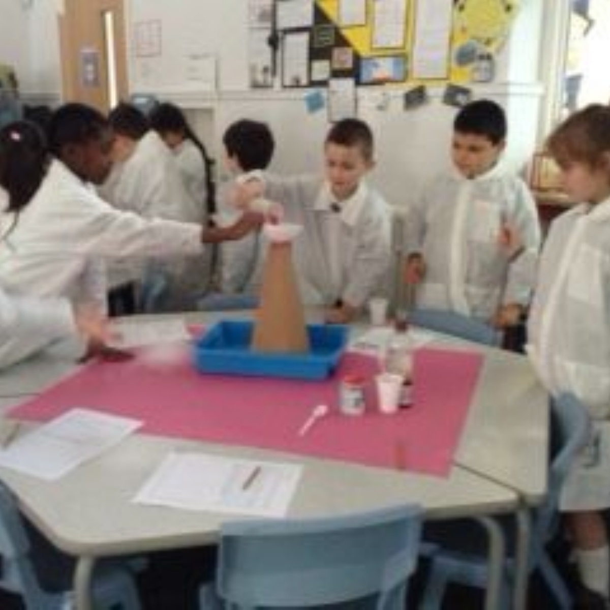 Hazelbury Primary School - An Eruption in Bluebell Class!