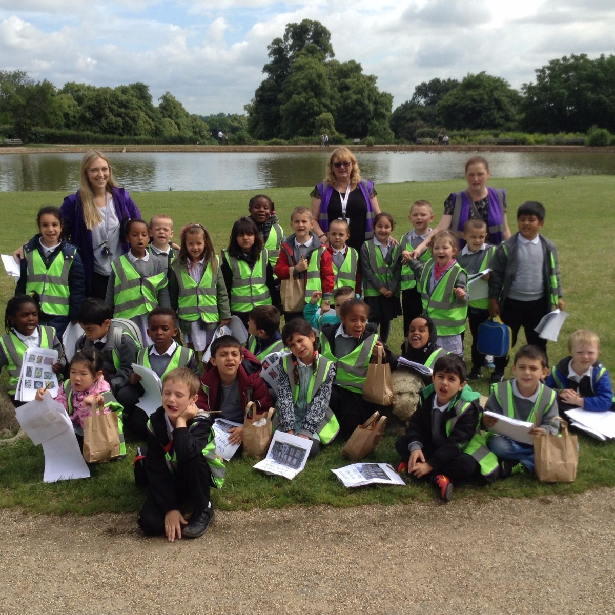 Hazelbury Primary School - Flowers at Forty Hall
